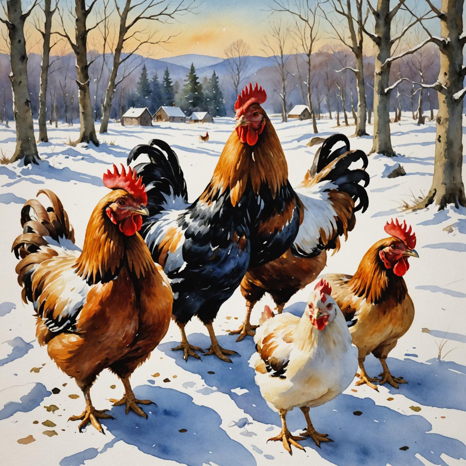 Chilly Chickens: How to Keep Your Flock Warm and Cozy During the Winter ...