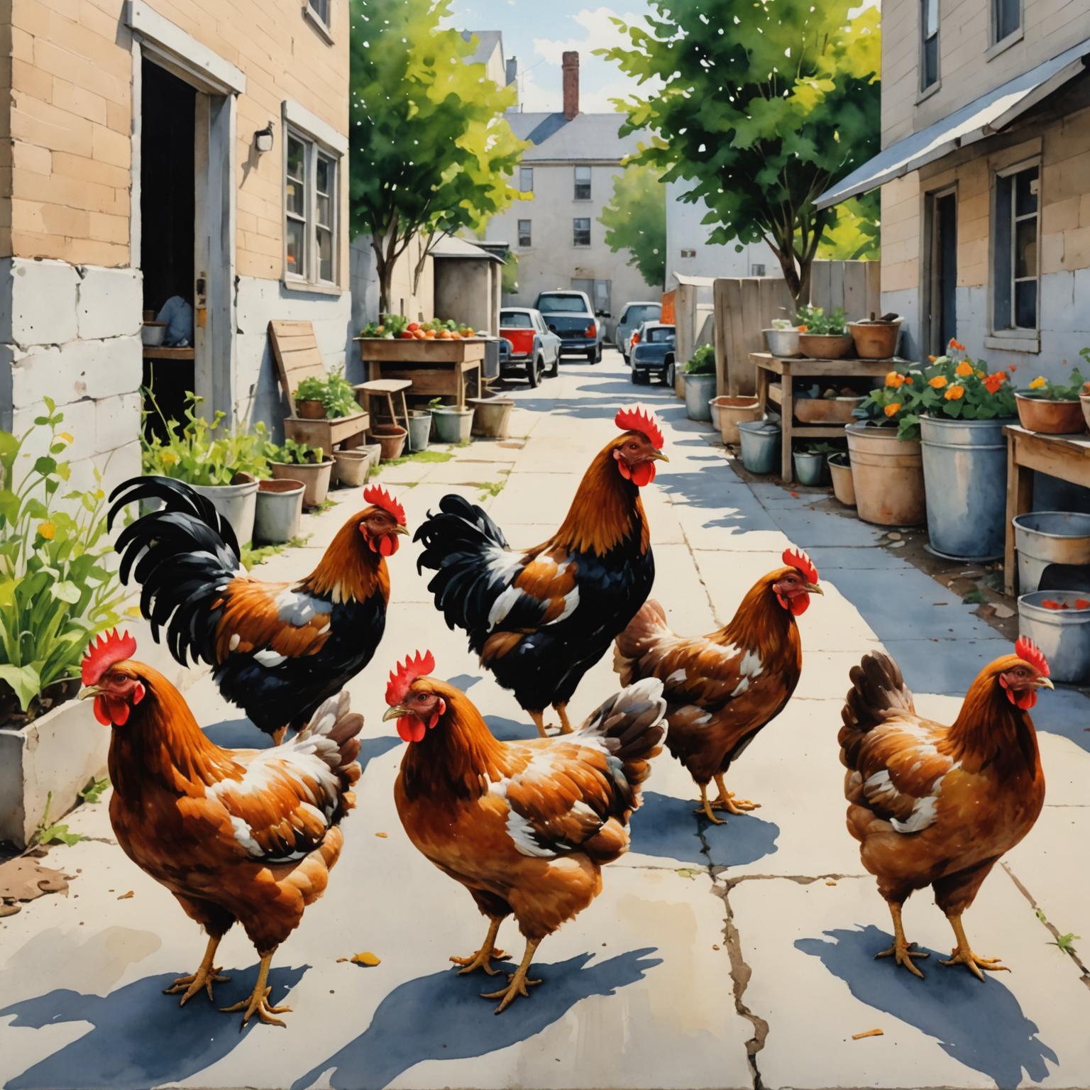How to Successfully Raise Chickens on Concrete: Tips for Urban Chicken ...