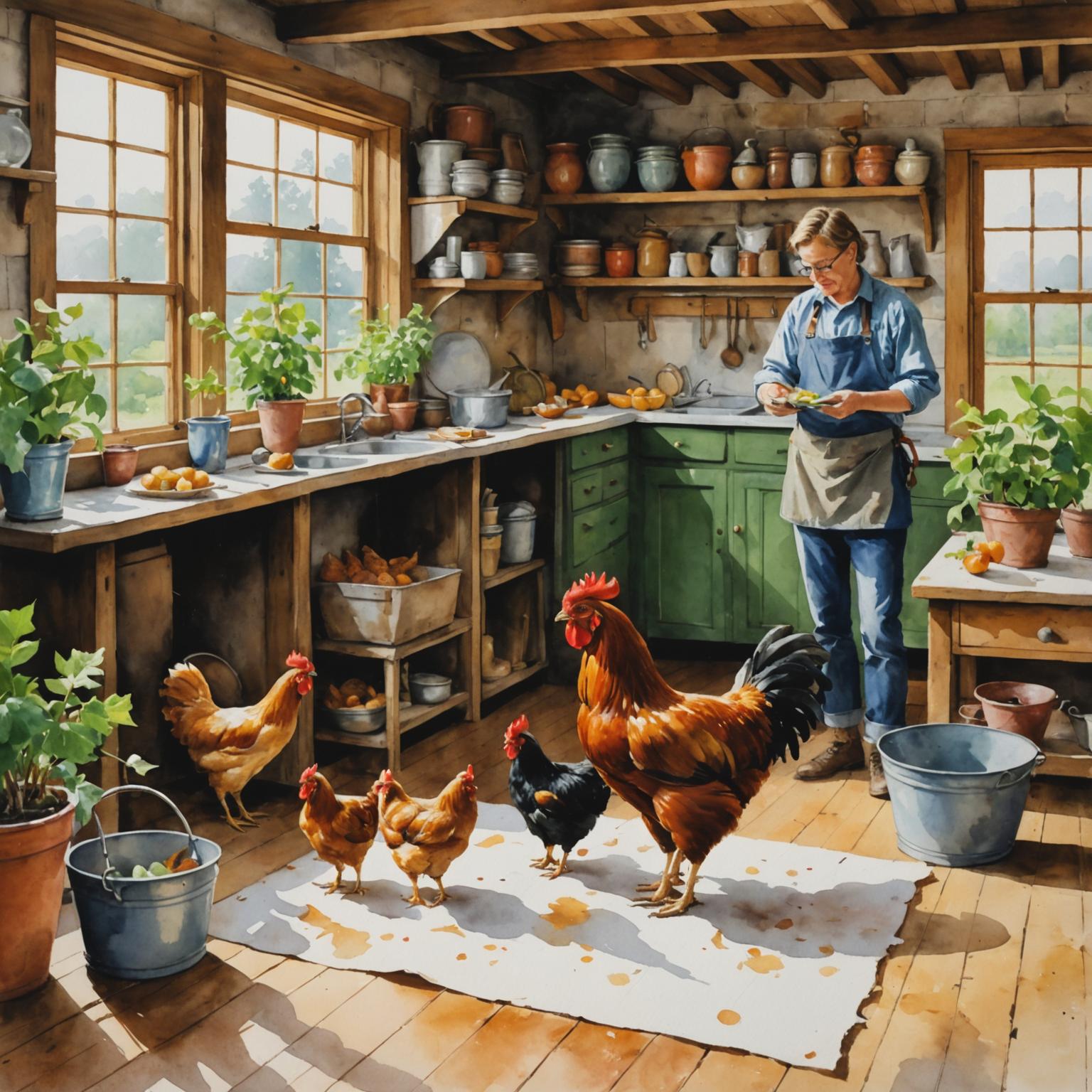 Bringing the Outdoors Inside: The Joys of Keeping Chickens in Your ...