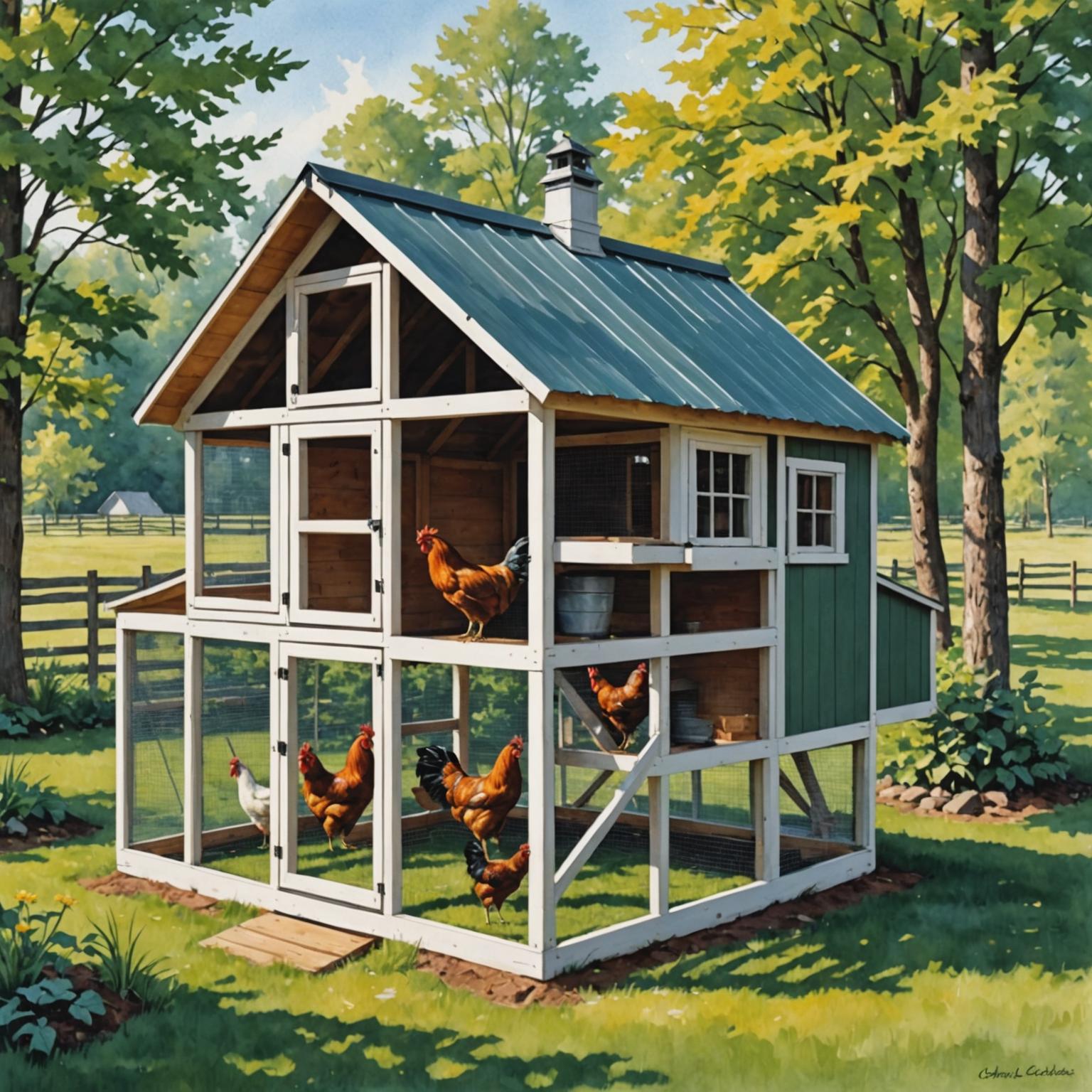 Mastering the Art of Building a Chicken Coop Roof: A Guide for DIY ...