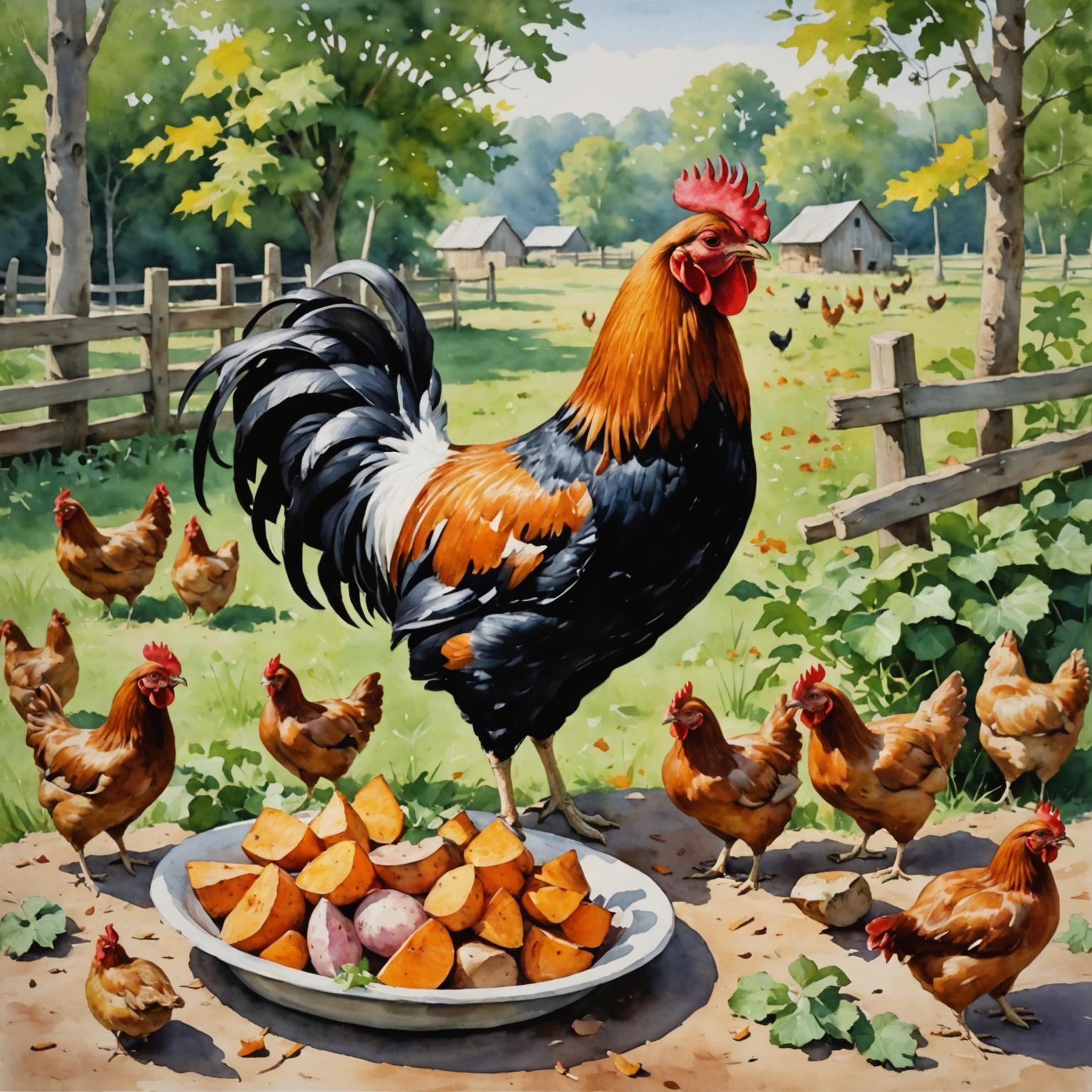 New Title: "Exploring the Culinary Adventures of Chickens: Can They ...